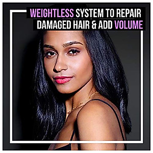 TRESemmé Pro Pure Sulfate Free Shampoo, Conditioner and Styler To Repair Damage and Add Volume Damage Repair Sulfate Free, Paraben Free and Dye-Free Hair Care 3 Count