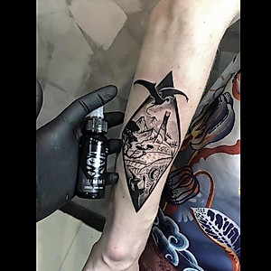 Mummy Tattoo Ink Color Evenly Long Lasting Vibrant and Bright, No Irritation Tattoo Ink(1oz)