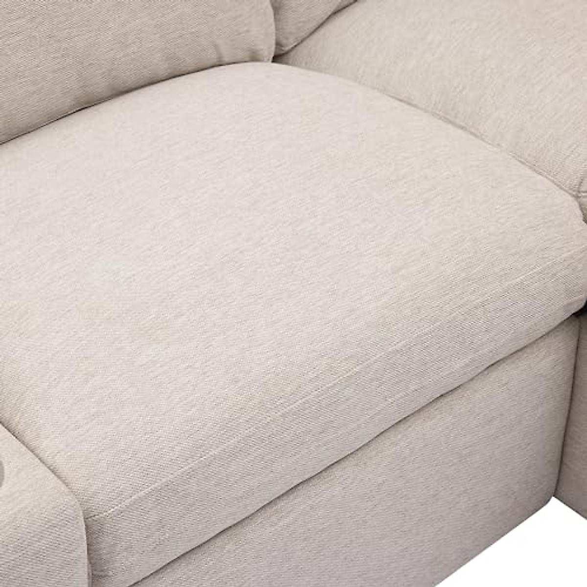 FANYE Modern Power Reclining Motion Sectional Sofa L-Shaped Corner Recliner Upholstered Couch with USB Ports,Power Socket,Storage Console and Cupholders for Living Room/Home Theater