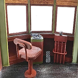 Occre New Orleans Cable Car 1:24 Streetcar Named Desire with Paintset Wood Model Kit to Build for Adults