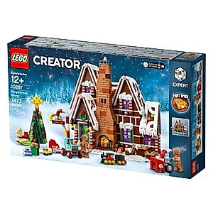 LEGO Creator Expert Gingerbread House 10267 Building Kit (1,477 Pieces)