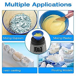 LVCHEN Lab Vibrator Equipment Roundness Vibrator Oscillator Shaker 4"