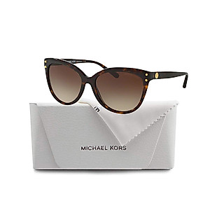 Michael Kors MK2045 JAN Cateye 300613 55M Dark Tortoise Acetate/Brown Gradient Sunglasses For Women+ BUNDLE With Designer iWear Eyewear Kit