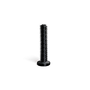 RapidSparesLtd Pack of 500 M2.5x12 New Black Zinc Wafer Head Laptop Machine Screw Philips Head