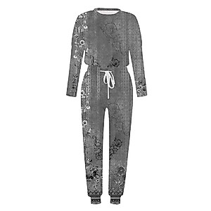 JMMSlmax 2 Piece Outfit for Women 2023 Casual Trendy Women Lounge Matching Sets Outfit Long Pant Set Sweatsuits Tracksuits