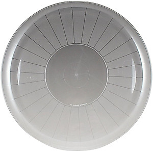 Maryland Plastics Catering Tray- 18" | Clear | Round | 1 Pc.
