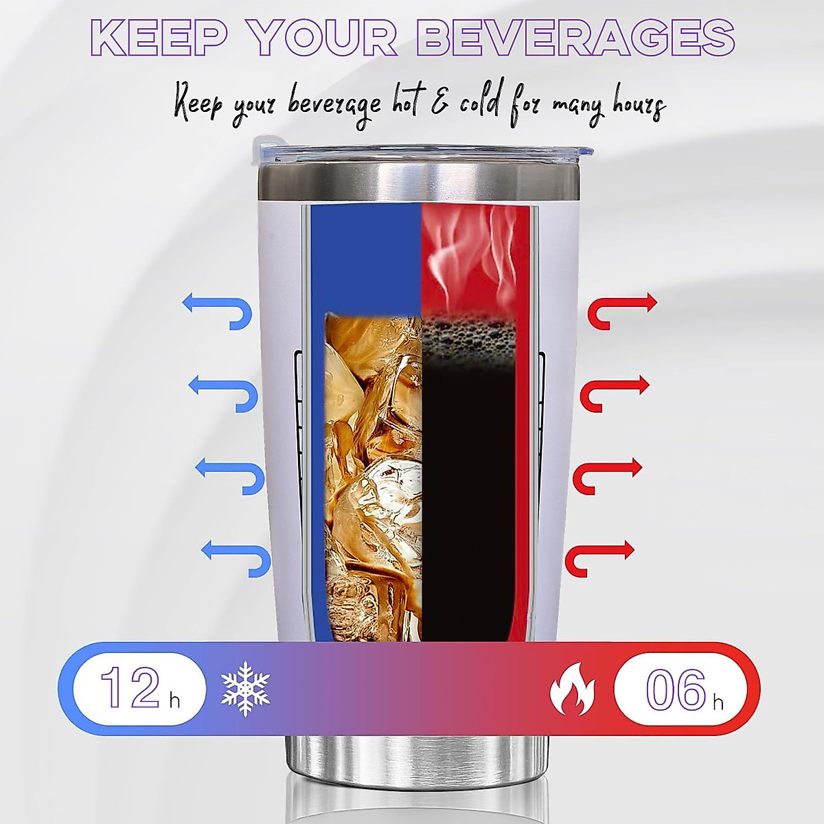 TIEEC Mom Tumbler - Mom Coffee Mug Tumbler 20oz - Best Mom Ever Tumbler - Mothers Day Gifts - Birthday Gifts for Mom - Number One Nutrition Facts Mom Coffee Tumbler