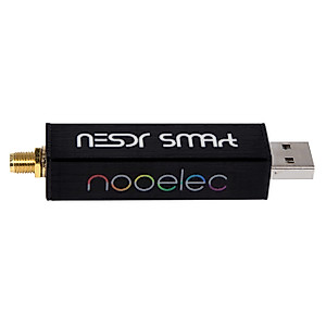 Nooelec RTL-SDR v5 Bundle - NESDR Smart HF/VHF/UHF (100kHz-1.75GHz) Software Defined Radio. Premium RTLSDR w/ 0.5PPM TCXO, SMA Input, Aluminum Enclosure & 3 Antennas. RTL2832U & R820T2-Based Radio