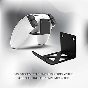 HumanCentric Universal Controller Mount (2-Pack) | Compatible with Playstation, Xbox, Nintendo Switch Pro Controllers and More