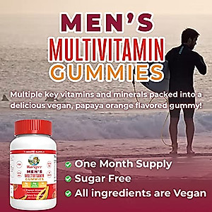 Pumpkin Seed Oil & Men's Multivitamin Gummies Bundle by MaryRuth | Urinary Tract Support & Hair Growth Herbal Drops | Vegan Mens Daily Multivitamins for Immune Support, Non-GMO, Gluten Free