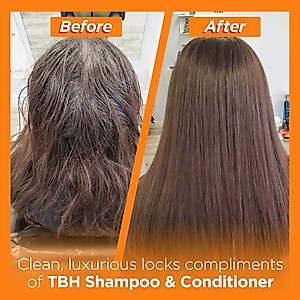 TBH Teen & Kids Conditioner- Lightweight and Detangling Hydrating Hair Conditioner for Dry, Oily, Fine, Curly, and All Hair Types - Tween and Kids Hair Conditioner - Sulfate, Paraben Free - 32 oz