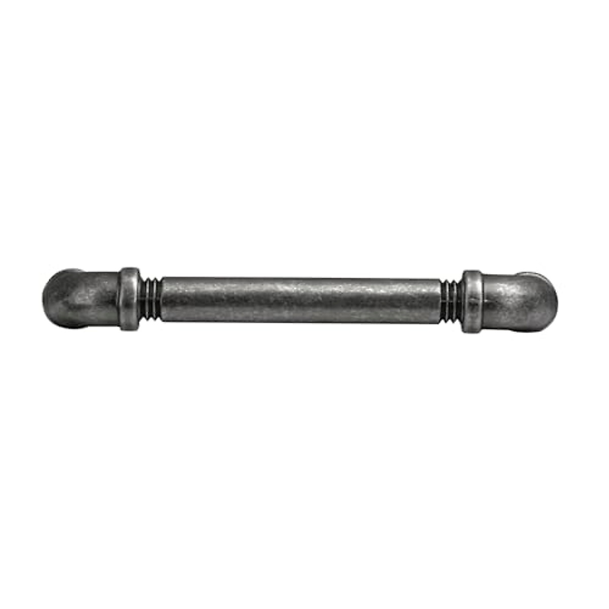 Hickory Hardware Pipeline Collection Pull 5-1/16 Inch (128mm) Center to Center Black Nickel Vibed Finish