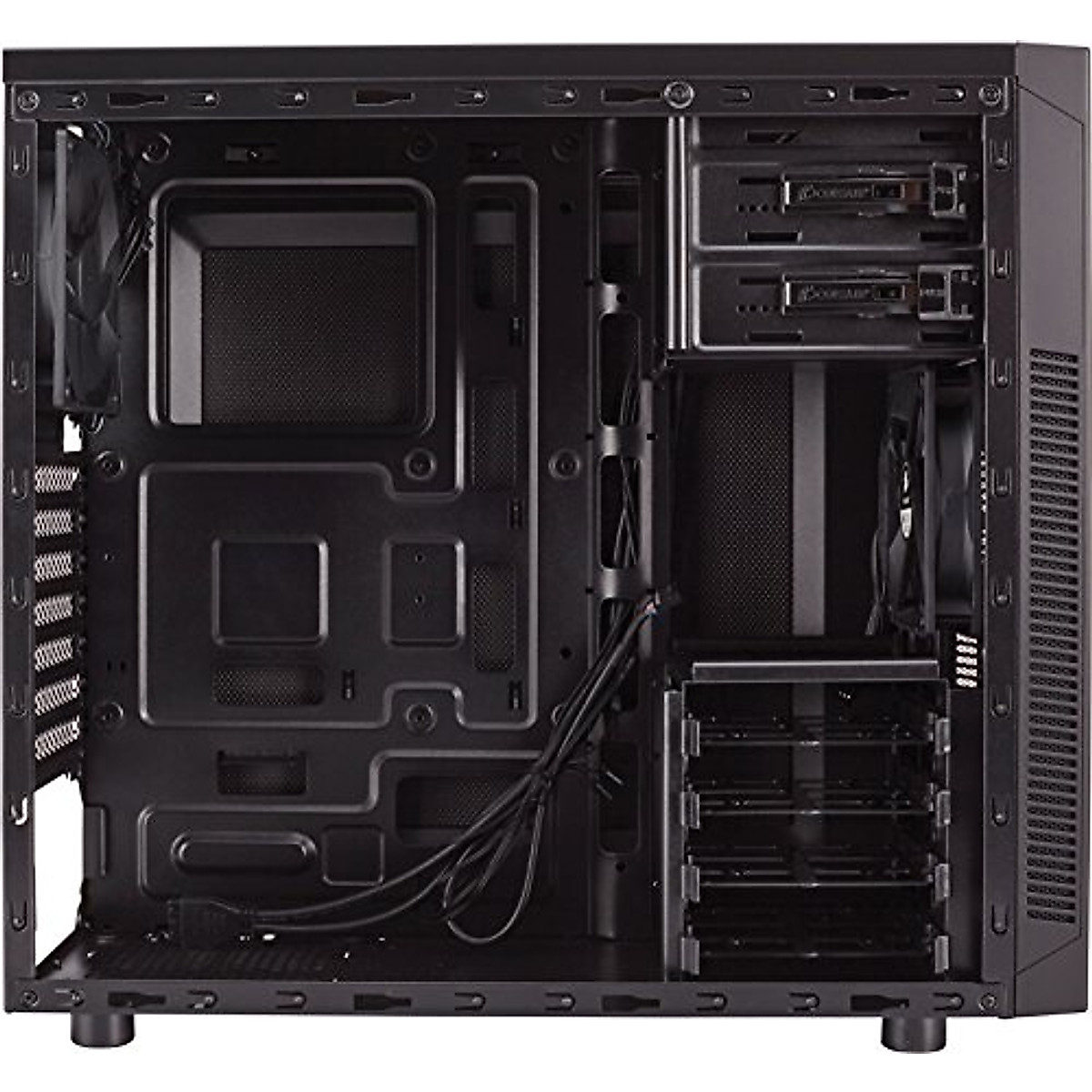 Corsair Carbide Series 100R Silent Edition Quiet Mid Tower Case, Solid