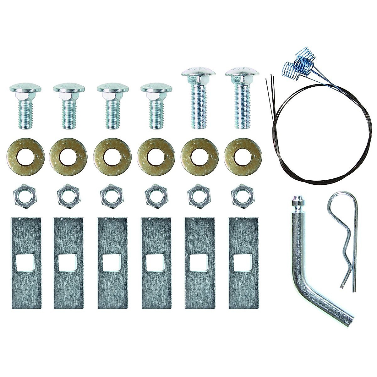 Draw-Tite 36407 Class II Frame Hitch with 1-1/4" Square Receiver Tube Opening , Black