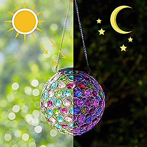 Solar Lantern Outdoor Decor with Dual LEDs | Waterproof & Color Changing