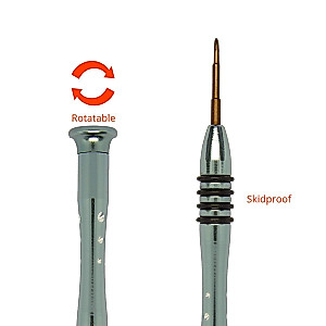 shinedisk 2 Sets Replacement Screws with Screwdriver for MacBook Pro 13" 15" 17" A1278 A1286 A1297 2009-2012, Unibody Bottom Case Cover Phillips Repair Tool Kit Notebook Laptop PC Computer Screw (1)