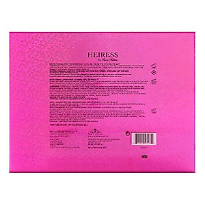 Heiress by Paris Hilton for Women 4 Piece Set Includes: 3.4 oz Eau de Parfum Spray + 0.34 Eau de Parfum Spray + 3.0 oz Body Lotion + 3.0 oz Bath & Shower Gel