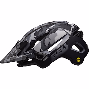 BELL Sixer MIPS Adult Mountain Bike Helmet - Matte/Gloss Black Camo (2024), Large (58-62 cm)