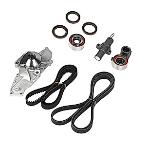 Timing Belt Water Pump Kit, Precise Low Noise Safe Strong Strength 19200 RDV J01 Stable Connection for Acura