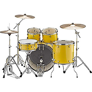Yamaha Rydeen 5pc Shell Pack with 22" Bass Drum, Mellow Yellow