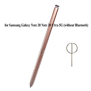 Galaxy Note 20 Stylus Pen Replacement for Samsung Galaxy Note 20 Note 20 Ultra 5G (withoutBluetooth) Stylus Touch S Pen with Eject Pin(Mystic Bronze)
