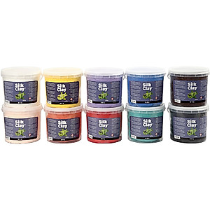 Silk Clay, asstd Colors, 10x650 g