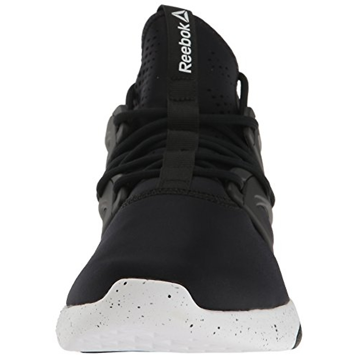 Reebok Women's Hayasu Dance Shoe, Black/White, 6 M US