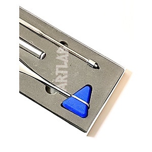 Artlab-Neurological Percussion Set-Reflex Hammer Medical Instrument Set, Includes Pinwheel, Babinski Hammer,Taylor Buck Hammer,Diagnostic Kit for Nurses,EMS,Medical Students (Set of 4 Blue)