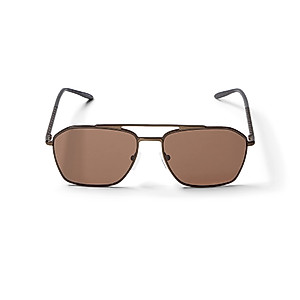 Michael Kors MK1124 Matterhorn Matte Husk/Dark Brown Solid One Size