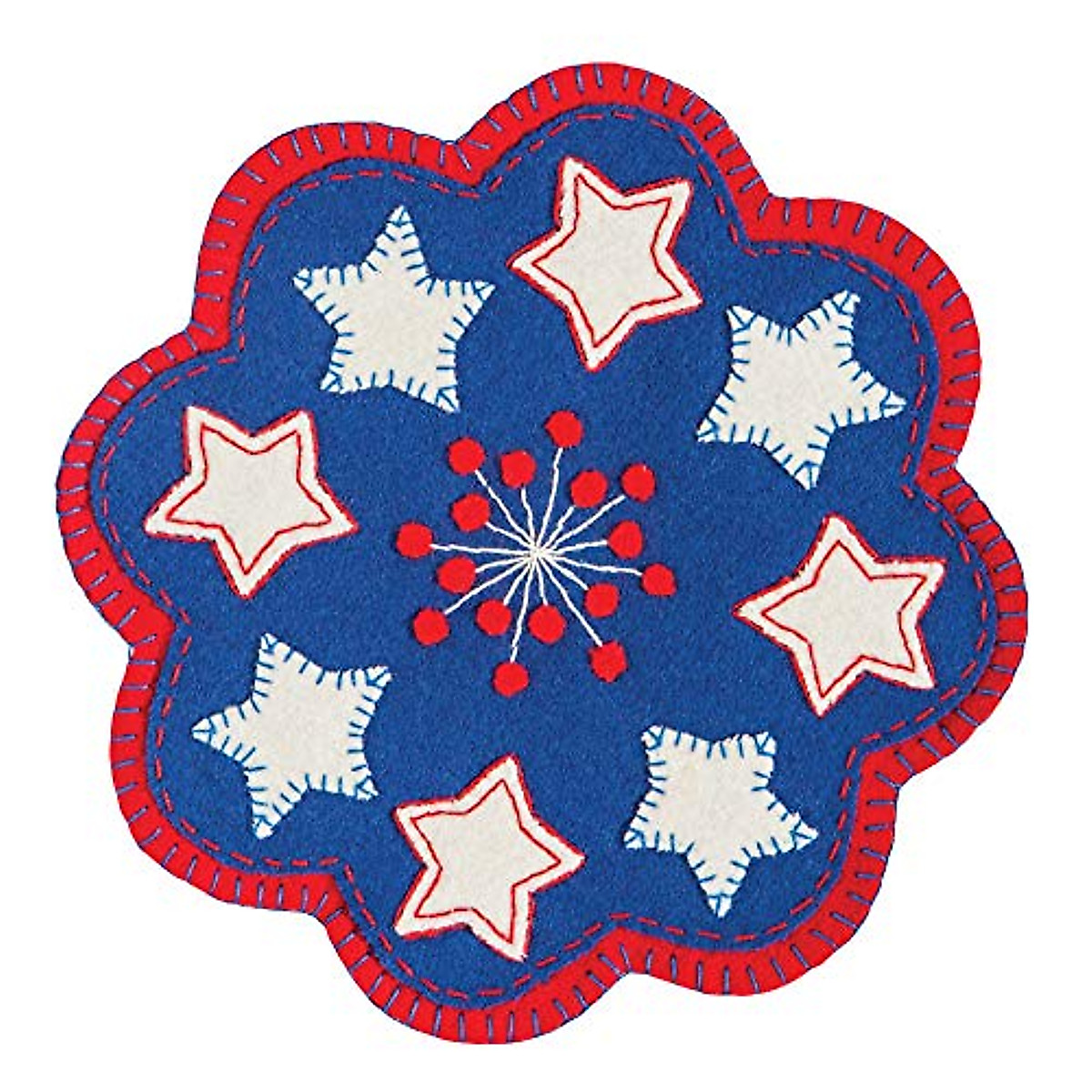 Kim Schaefer’s Calendar Candle Mats: Appliqué 12 Months of Fast, Fun & Fusible Wool Projects