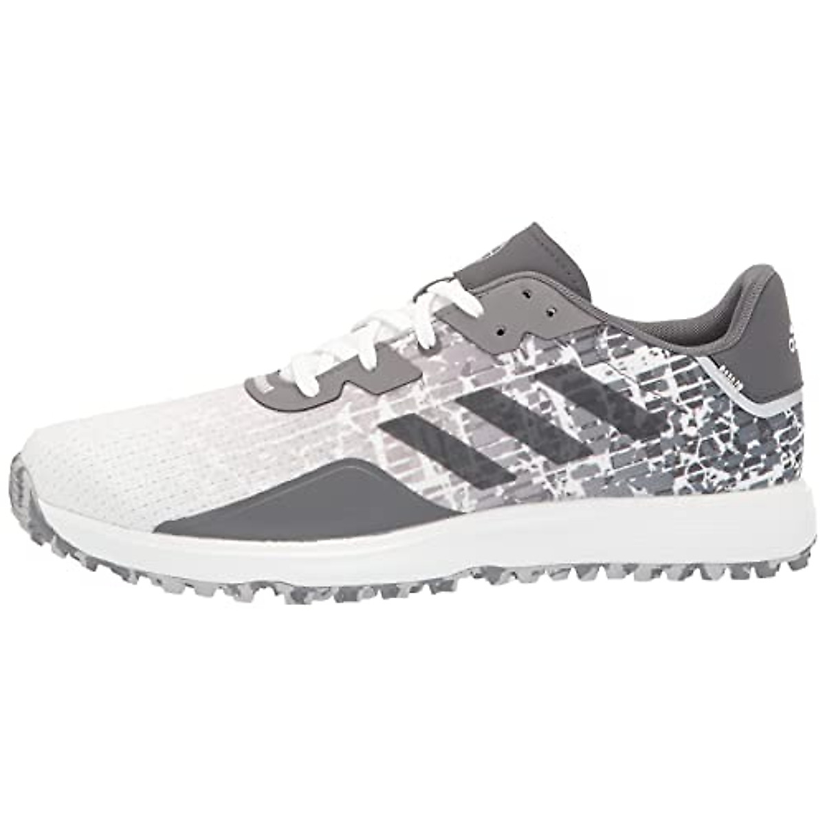 adidas Men's S2G Spikeless Golf Shoes, Footwear White/Grey Three/Grey Two, 9.5