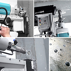 RupXinSplend Annular Cutter Arbor-with-MorseTaper - MT2 to 3/4" Weldon Shank for Annular Cutter Adapter Drill-Use Extension on Drill Press by RupXinSplend