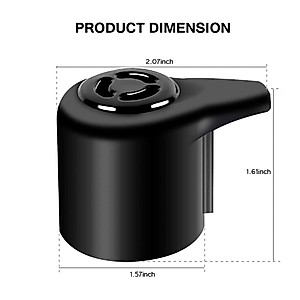 Steam Release Valve Handle Replacement for Instant Pot Duo/Duo Plus 3, 5, 6 and 8 Quart, Mini 3 Qt, Duo50 5 Qt, Duo/Duo Plus 60 6 Qt, and Duo/Duo Plus 80 8 Qt