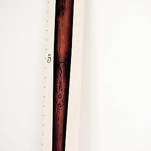 Headwaters Studio Hanging Growth Chart - Baby Height Growth Chart Ruler, Baby Growth Chart, Wood Rulers, Wooden Ruler Growth Chart, Wood Growth Chart, Wall Mounted Height Ruler Baseball Bat, 58"x5.75"