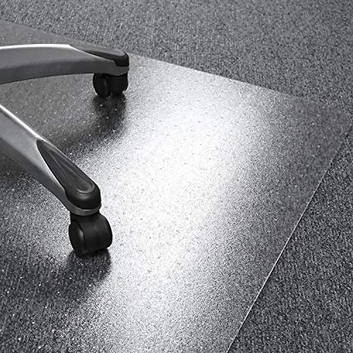 Floortex EC118927ER Cleartex Ultimat Chair Mat for High Pile Carpets, 35 x 47, Clear