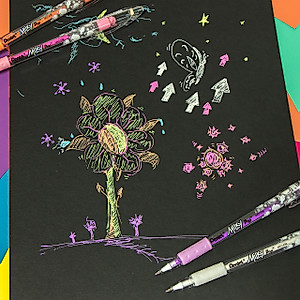 Pentel Milky Pop Pastel Gel Pen, (0.8mm), Medium Line, Assorted Colors, Pack of 8 (K98BP8M)