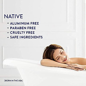 Native Deodorant | Natural Deodorant for Women and Men, Aluminum Free with Baking Soda, Probiotics, Coconut Oil and Shea Butter | Eucalyptus & Mint, Lavender & Rose - Variety Pack of 2