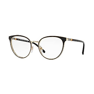 BURBERRY Eyeglasses BE 1324 1262 Black/Light Gold