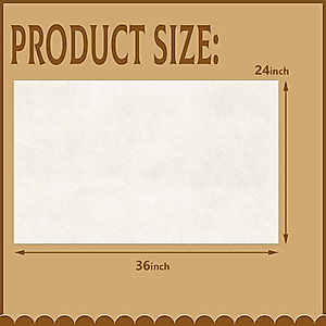 VOKOY 150 Sheets 24" x 36" White Tissue Paper, Large Tissue Paper Sheets White Tissue Paper Bulk for Gift Packing Preserving Moving Storage Weddings Birthday Halloween Thanksgiving Christmas Party