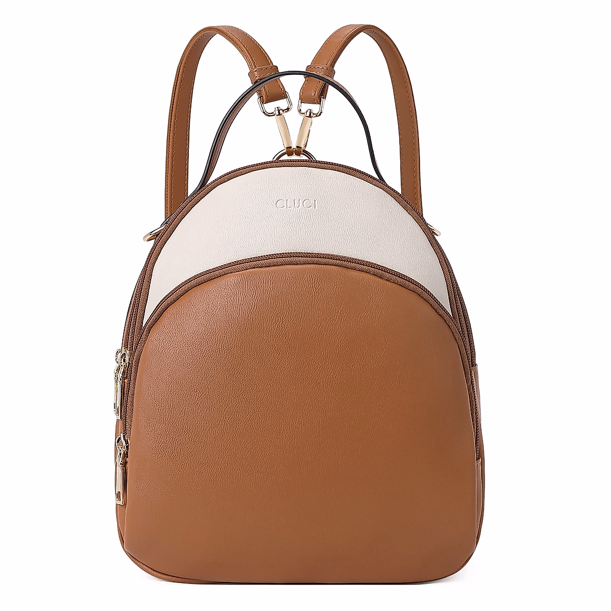 CLUCI Sling Crossbody Bag Bundles with Small Backpack