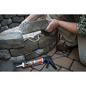 Gorilla Heavy Duty Construction Adhesive, 9 Ounce Cartridge, White, (Pack of 6)