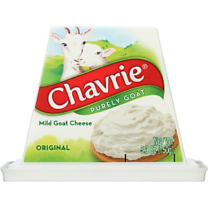 Chavrie, Plain Goat Cheese, 5.3 Ounce