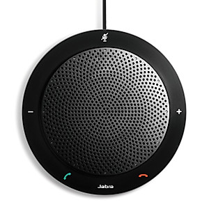 Jabra Speak PHS001U 410 USB Speakerphone for Skype and VoIP Calls - U.S. Retail Packaging (Renewed)
