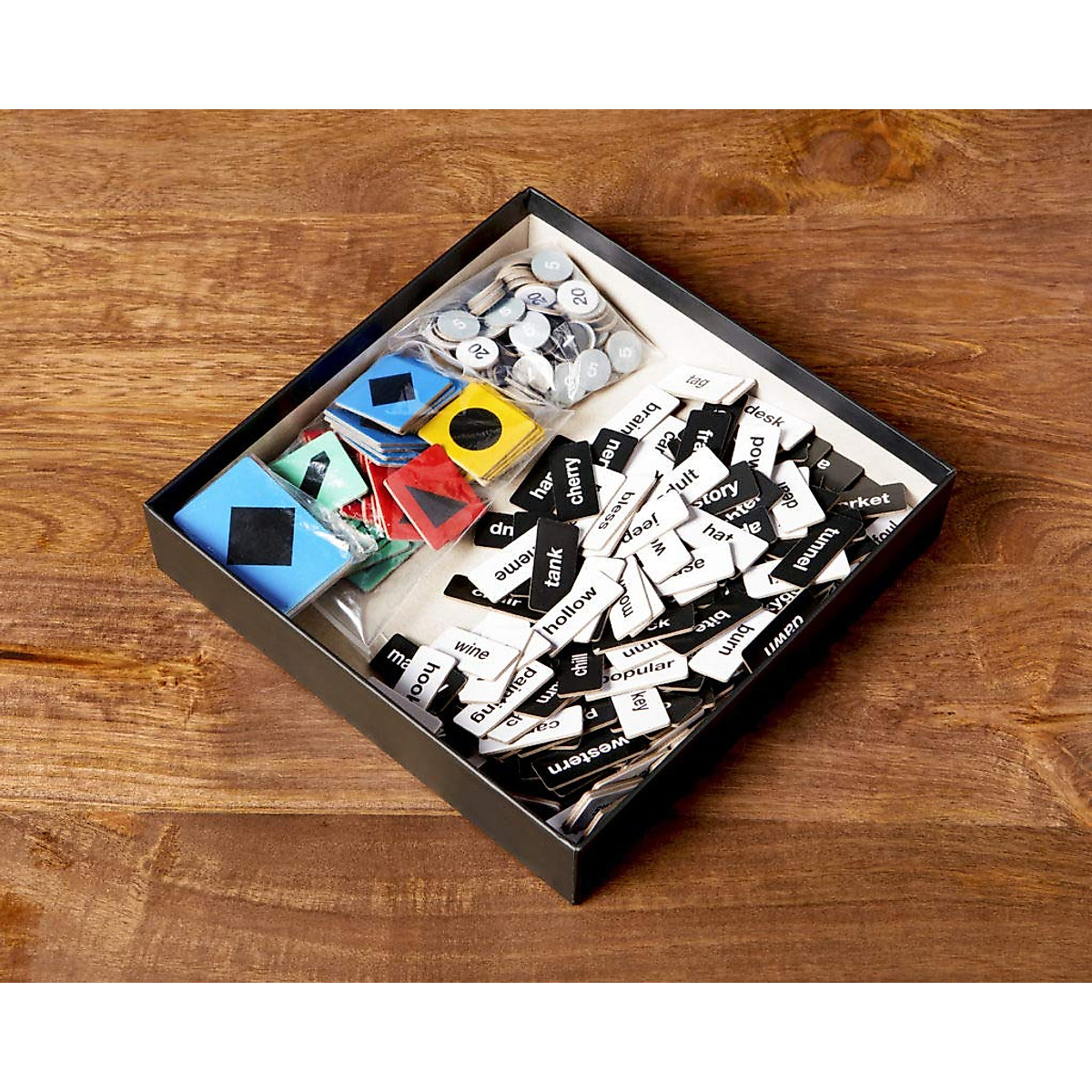 Haiclue | Fast-Paced Board Game for 2-12 Players | Combine Word Tiles to Create Clues | Creative Activity for Adults or Families | Two Player Cooperative or Multiplayer Competitive Party Game