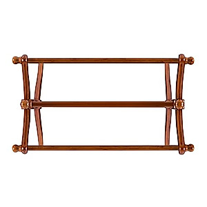 Powell Furniture Boonie Oak Finished Blanket/Quilt Rack by Powell