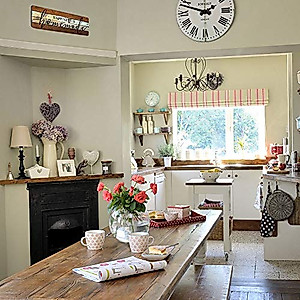 Farmhouse Wood Sign Wall Decor Love Sign Home Decor Wall Art-Happiness is Homemade-Kitchen Signs Wall Decor Size 16"x5"