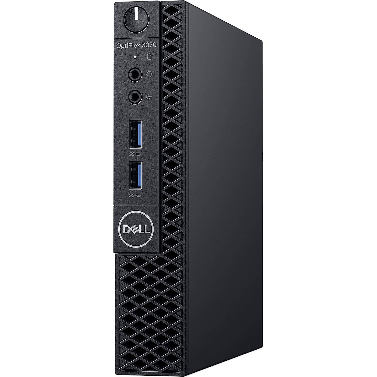 Dell OptiPlex 3070 Micro PC Desktop with Intel Core i5-9500T, 8GB DDR4, 256GB NVMe SSD, 2 x 24 Inch Monitors, Wireless Keyboard and Mouse, Gel Mouse Pad, and Windows 10 Pro (Renewed)