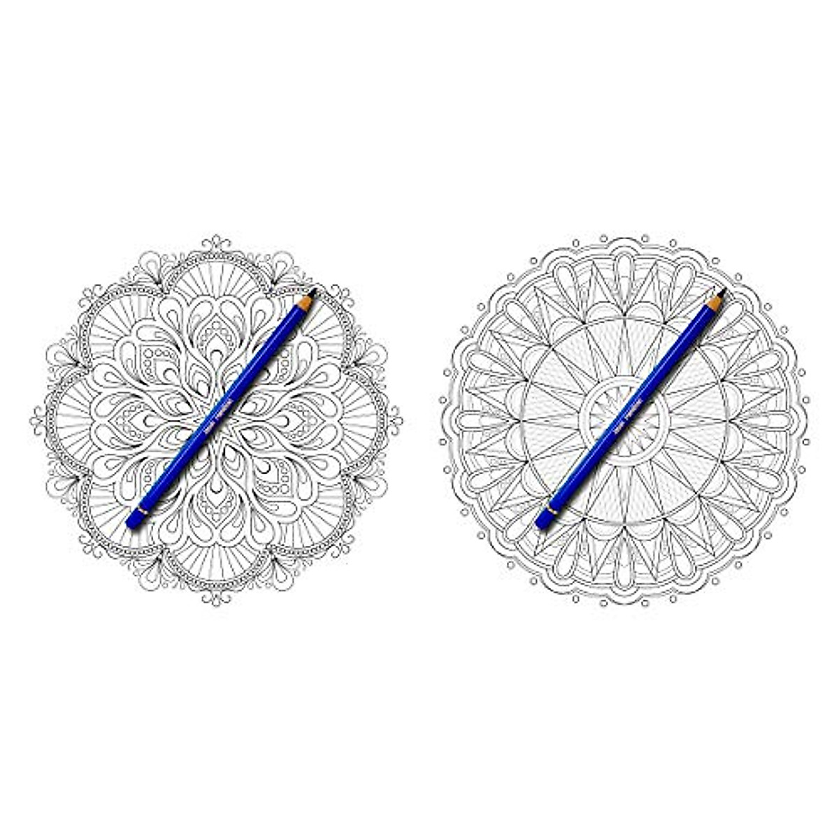 The Art of Mandala 2: Adult Coloring Book Featuring Calming Mandalas designed to relax and calm