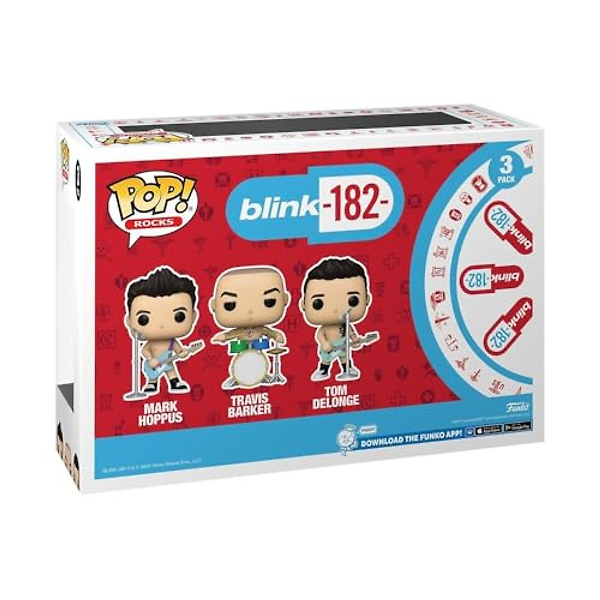 Funko Pop! Rocks: Blink-182, 3 Pack