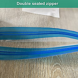 AJOYIB 3D Printer Filament Moisture Proof Storage Bag & Hand Exhaust Pump Reusable Vacuum Sealed Bags 10 x Compression Dryer Bags, 10 x Silica Gel Desiccant